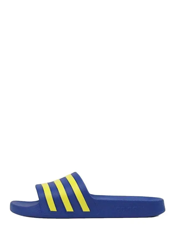 Adidas Adilette Aqua Slides - Blue/yellow