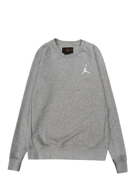 JORDAN Crew Neck Knitted Pullover - Gray
