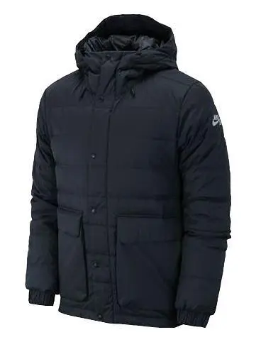 Nike Skateboard Down Hooded Jacket - Black