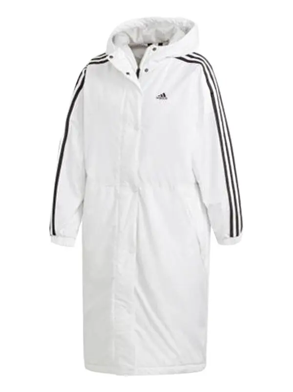 Adidas Insulated Cotton Jacket - White