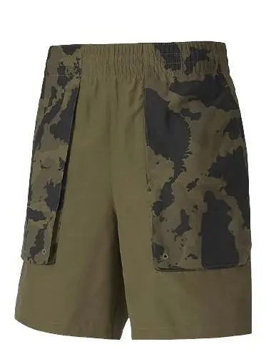 PUMA X First Mile Trendy Casual Shorts - Olive Green