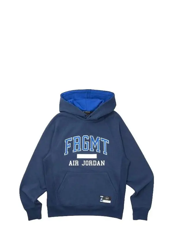 JORDAN X Fragment Pullover Hoodie - Blue