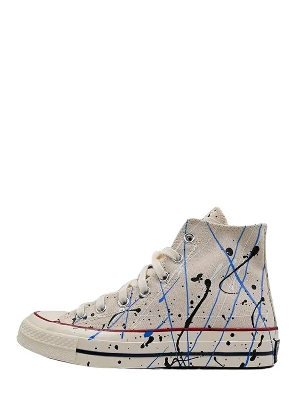 CONVERSE Chuck 70 High Top 'paint Splatter Egret - White