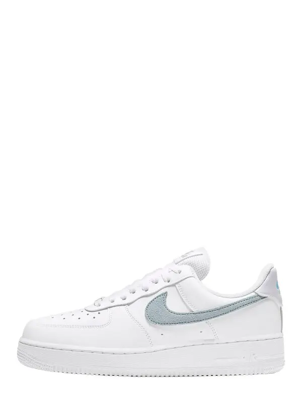 Nike Force 1 '07 Low Top Sneakers - White/blue