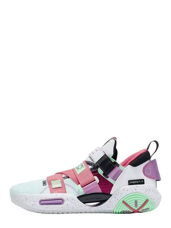 LI-NING Wade All City V2 Abar075-4 Athletic Sneakers - Standard White/canna Red