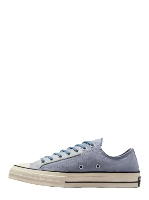 CONVERSE Chuck 70 Mix Material Lace-up Sneakers - Blue/white