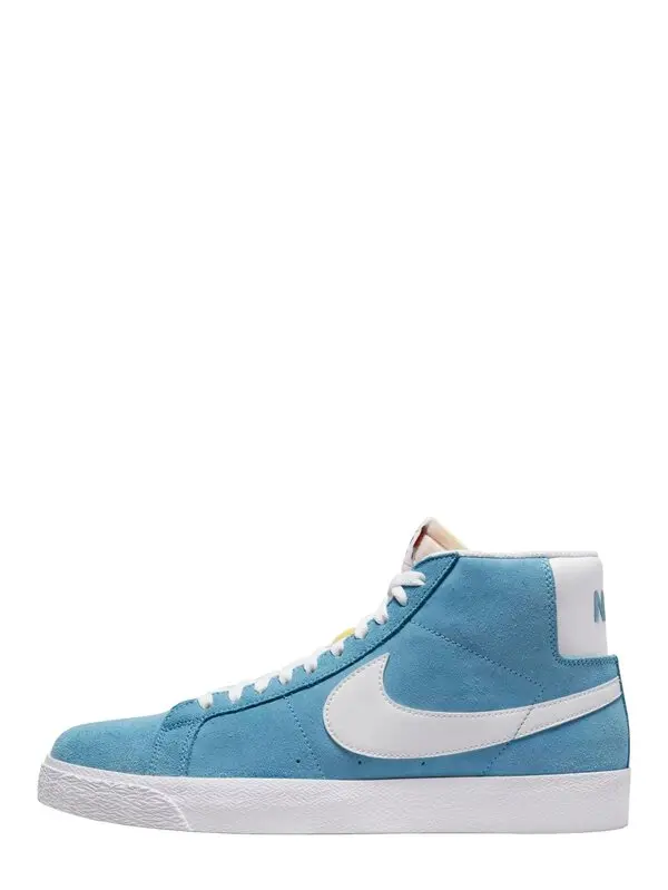 Nike Zoom Blazer Mid Sb Sneakers - Blue/white