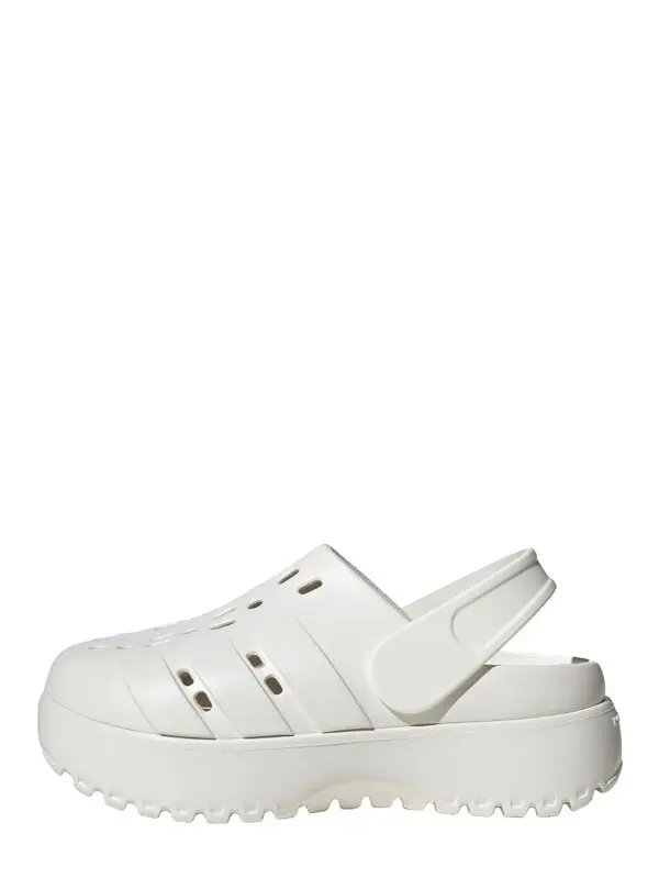 Adidas Adilette Clog Platform - Beige
