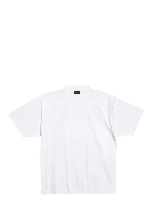 Balenciaga Medium Fit T-shirt - White