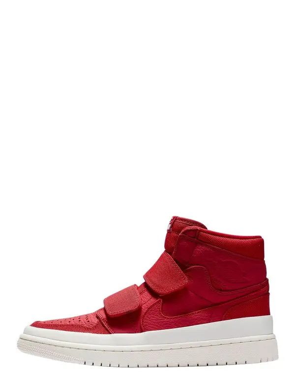 JORDAN 1 Retro Hi Double Strap Sneakers - Gym Red-sail-white