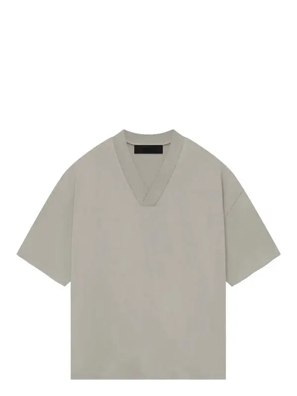 Fear Of God Ss24 V Neck T-shirt - Seal
