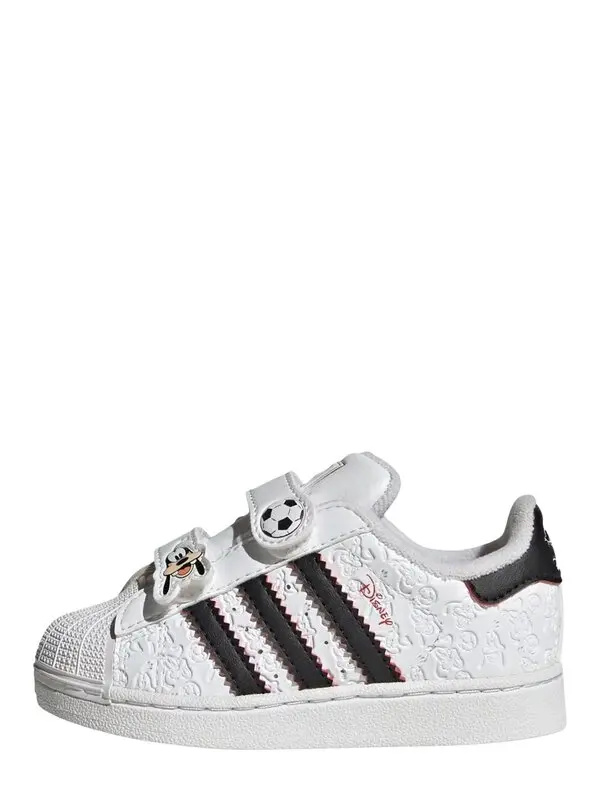 Adidas X Disney Superstar Ii Comfort Closure Sneakers - Cloud White/core Black/red