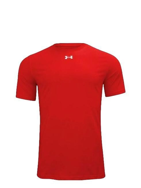 Under Armour Locker Tee With Camouflage Back Panel - Red