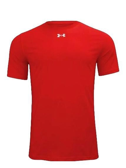 Under Armour Locker Tee With Camouflage Back Panel - Red