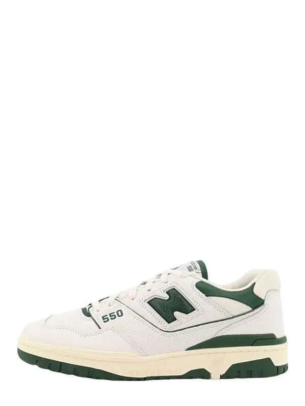NEW BALANCE X Aimé Leon Dore 550 "evergreen" Sneakers - White/green