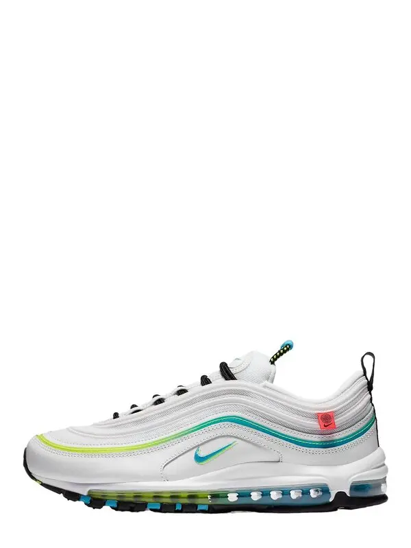 Nike Max 97 "worldwide Pack White - White/blue Fury/volt
