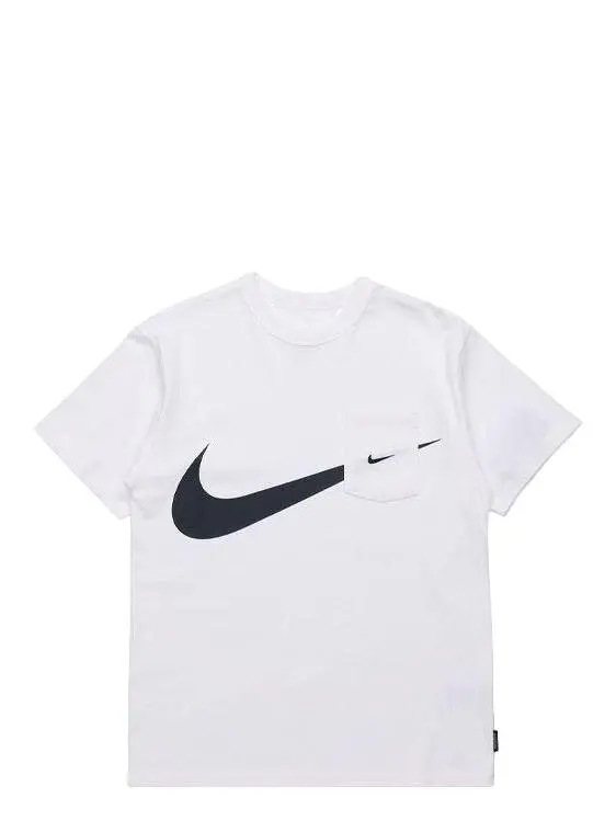 Nike Swoosh Pocket T-shirt - White