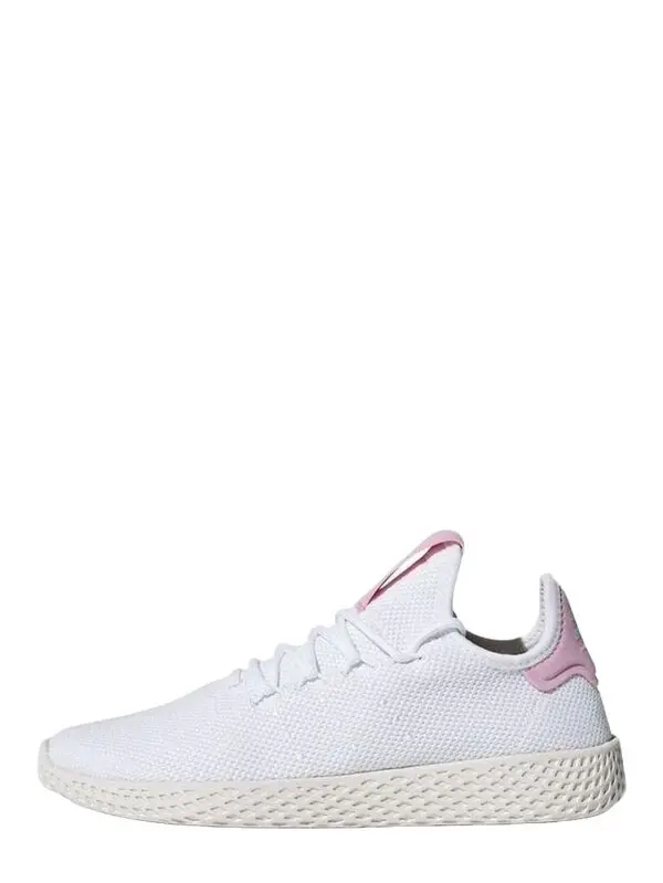 Adidas Pharrell Williams Tennis Hu Sneakers - White/pink