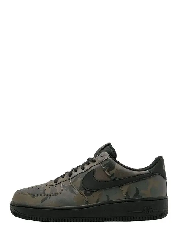 Nike Force 1 Low '07 Lv8 Reflective Camo Sneakers - Green