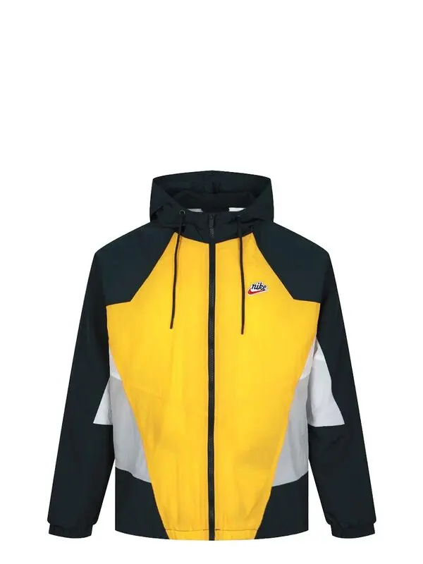 Nike Heritage Windrunner Hooded Woven Jacket - Yellow