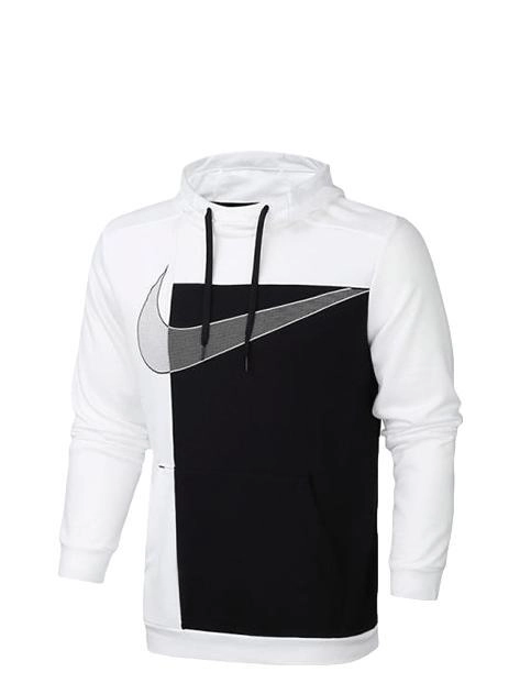 Nike Colorblocked Hoodie With Swoosh Detail - Default Color