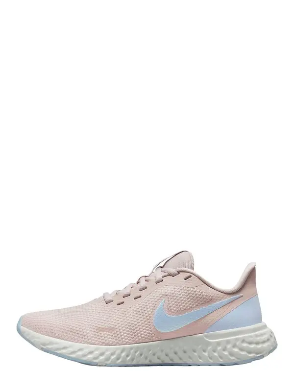 Nike Revolution Low Top Athletic Sneakers - Pink/silver/blue