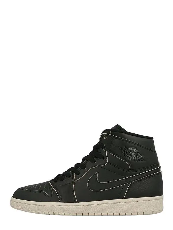 JORDAN 1 Retro High Premium - Black/desert Sand