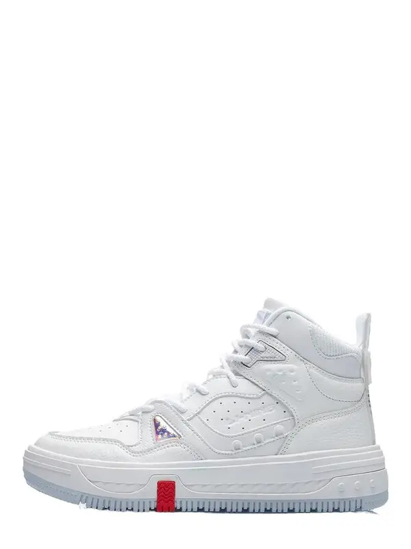 LI-NING High Top Sneakers - White