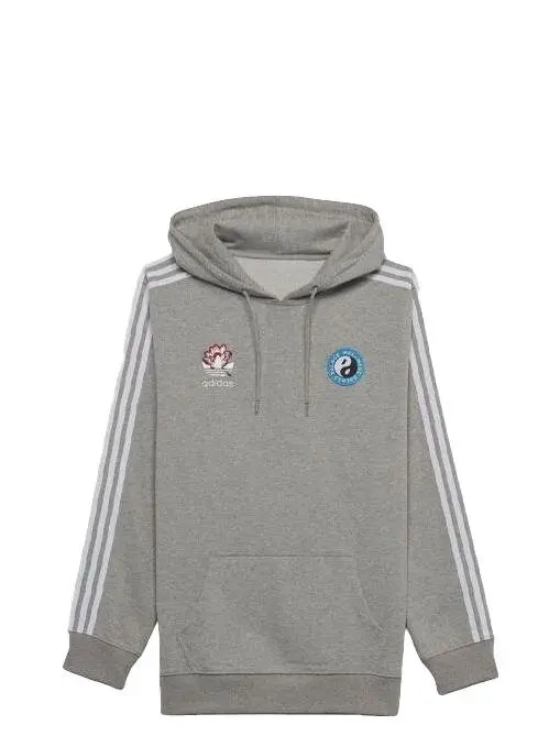 PALACE X Adidas Originals Graphic Hoodie - Grey