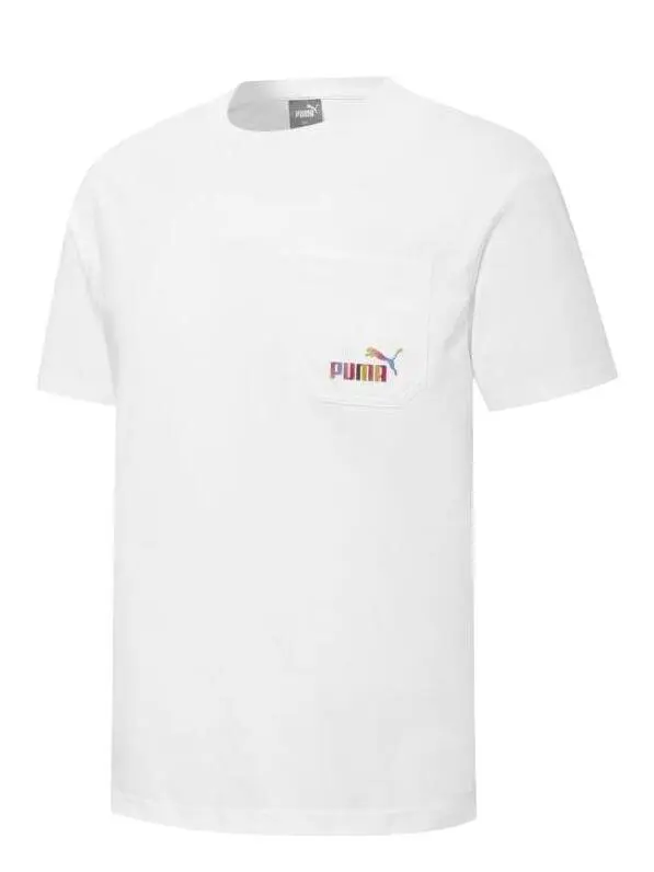 PUMA Skb Pocket Logo Tee - White