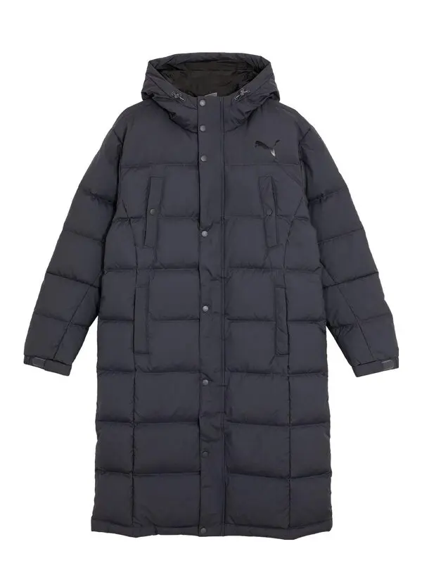 PUMA Hooded Down Coat - Black