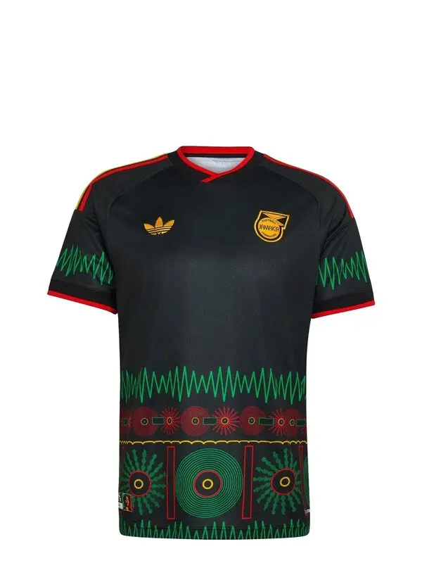 Adidas Jamaica 2026 X Bob Marley Away Jersey - Black