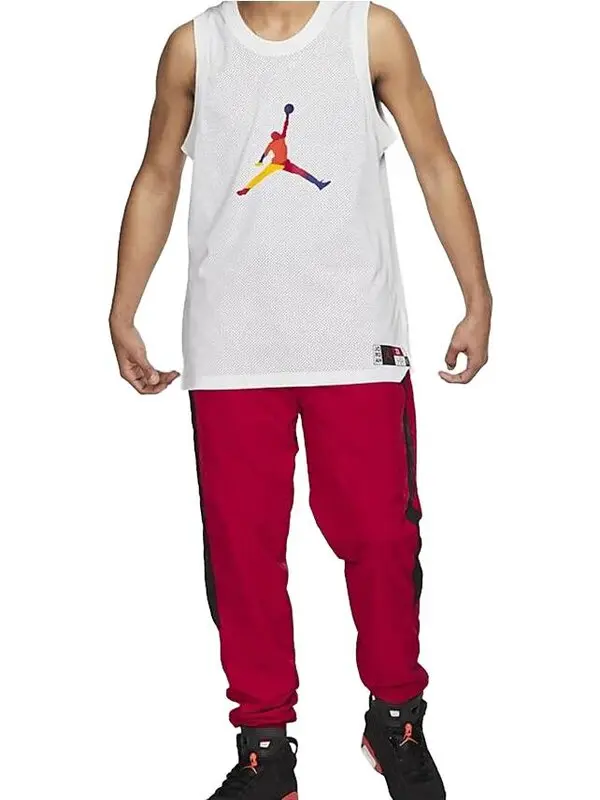 JORDAN Air Rainbow Jersey Vest - White