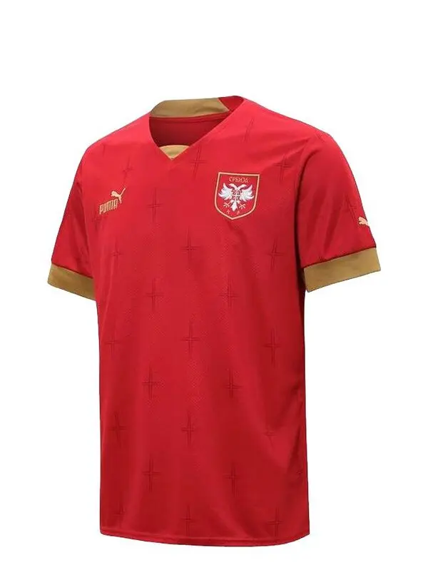 PUMA Serbia 2022 Home Jersey - Red