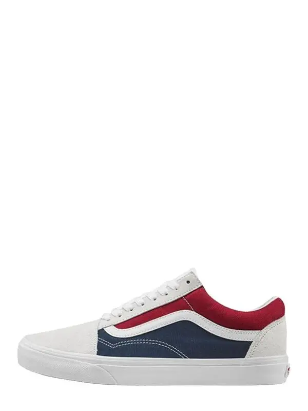 VANS Old Skool Retro Block Suede And Canvas Lace-up Sneakers - Black