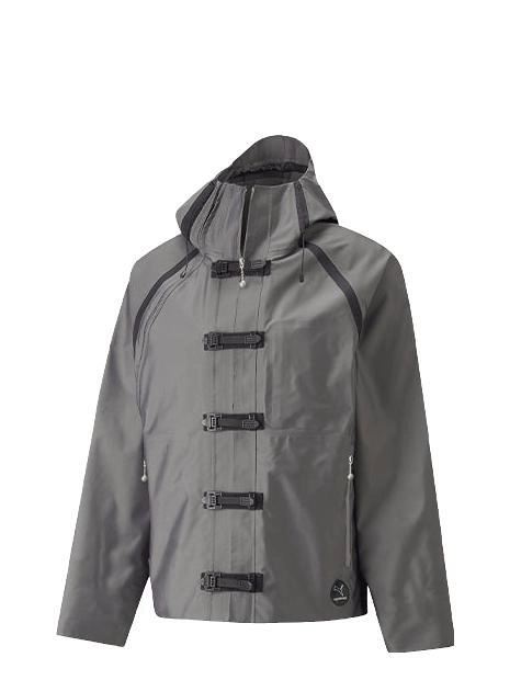 PUMA X Pronounce Hooded Long Sleeve Jacket - Silver
