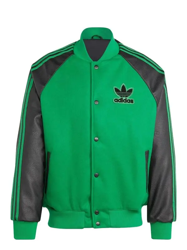 Adidas Originals Sst Bomber Jacket - Green/black