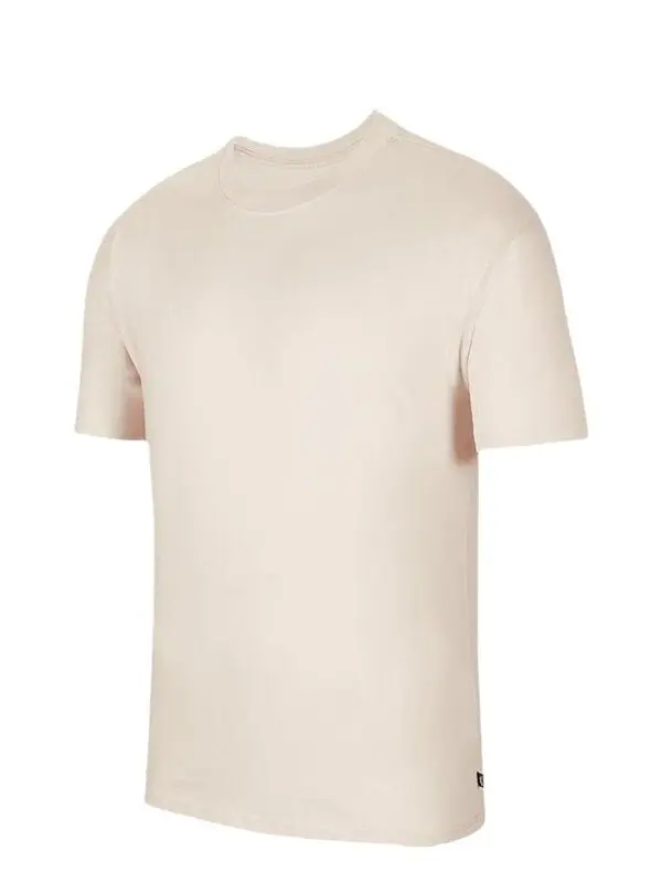 Nike Solid Color Loose Round Neck Short Sleeve Soft Orange - Multi-color