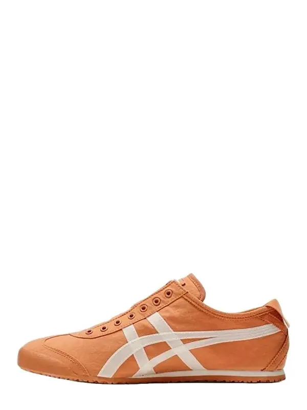 Onitsuka Tiger Mexico 66 Slip-on Sneakers - Rust Orange/cream