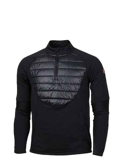 Nike Soccer Training Jacket With Stand Collar And Zip Closure - Multi-color