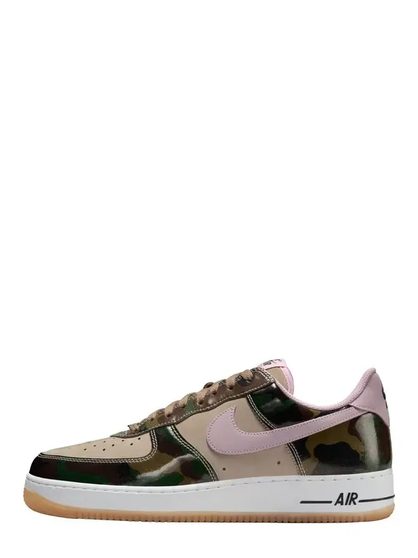 Nike Force 1 Low "patent Camo Pink - Multi-color/khaki/pink