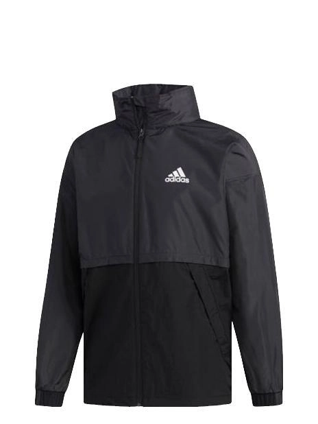 Adidas Outdoor Splicing Casual Sports Jacket - Black