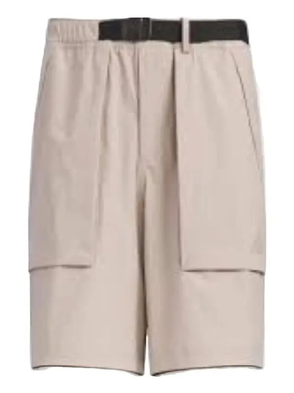 Adidas Shorts With Belt Detail - Beige