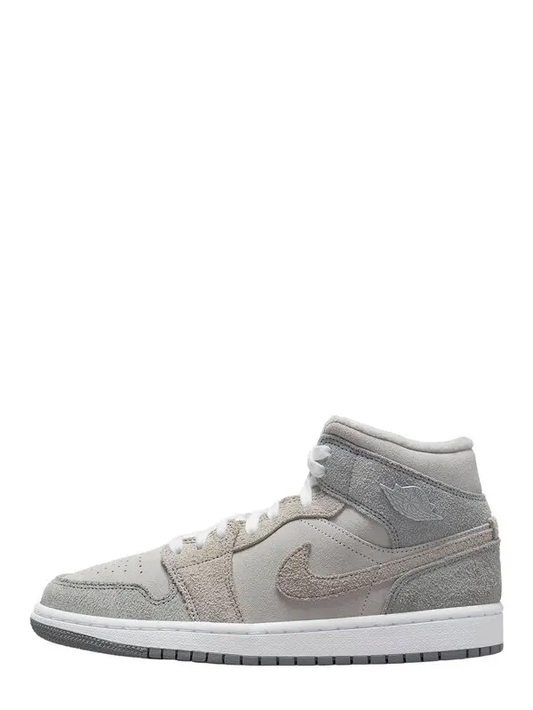 JORDAN Air 1 Mid Se Particle Sneakers - Grey