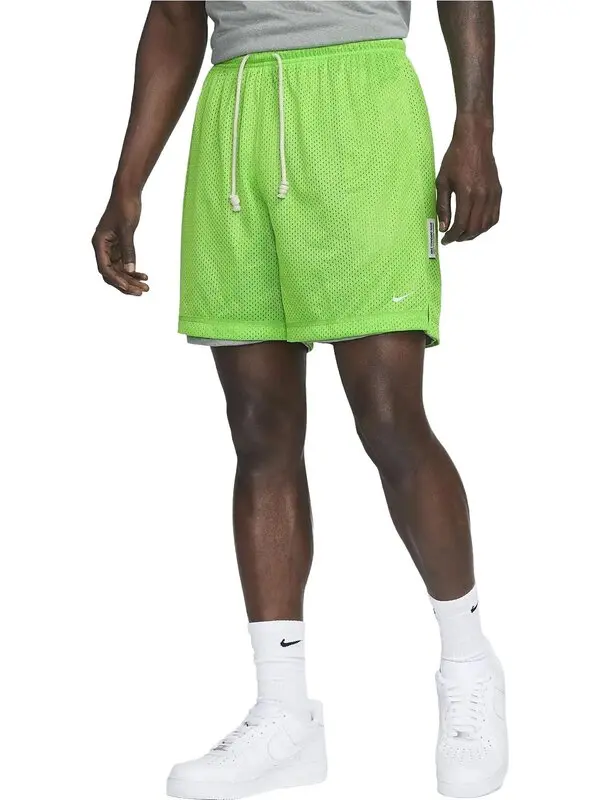 Nike Dri-fit Standard Issue Reversible Basketball Shorts - Light Fluorescent Green