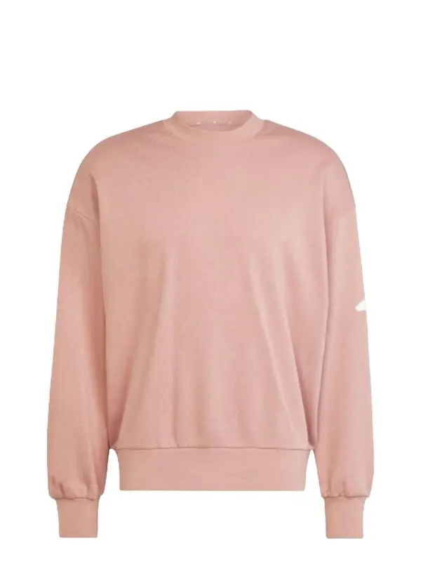 Adidas Loose Fit 3-bar Logo Sweatshirt - Pink