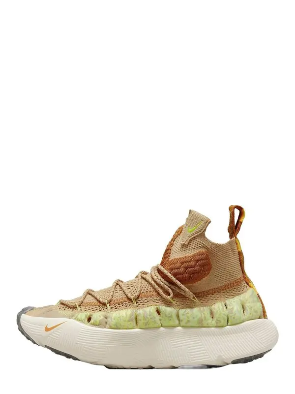 Nike Ispa Sense Flyknit High Top Sneakers - Tan