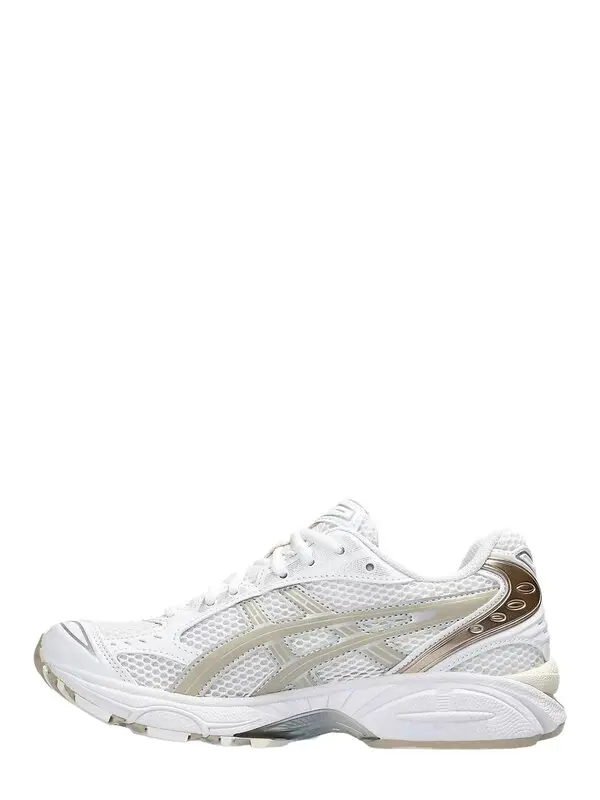 Asics Gel-kayano 14 Athletic Sneakers - White/simply Taupe(gold Tone)