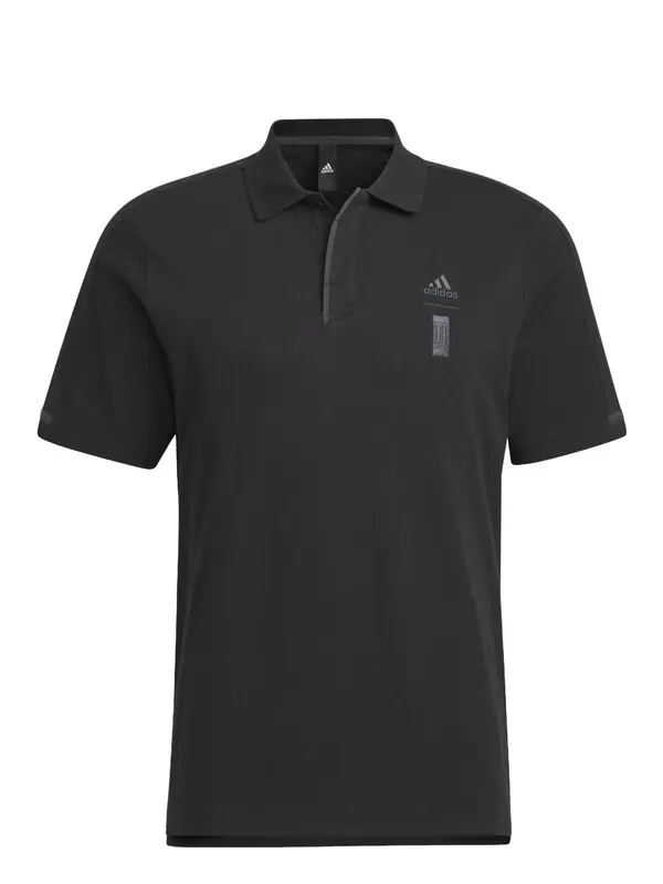 Adidas Casual Sport Polo Shirt Asia Sizing - Black