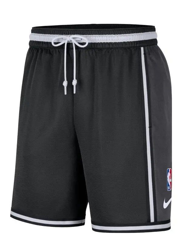 Nike X Nba Brooklyn Dri-fit Basketball Shorts - Black/multi-color
